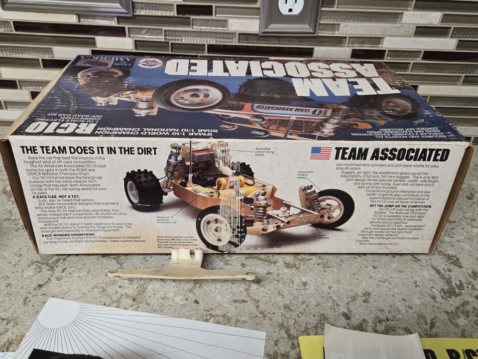 Vintange Team Associated RC10 Gold Pan Bundle - A Stamp - Cadillac ...