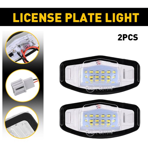 For Honda Accord Civic Acura TSX TL ILX RDX Odyssey 2X LED License ...