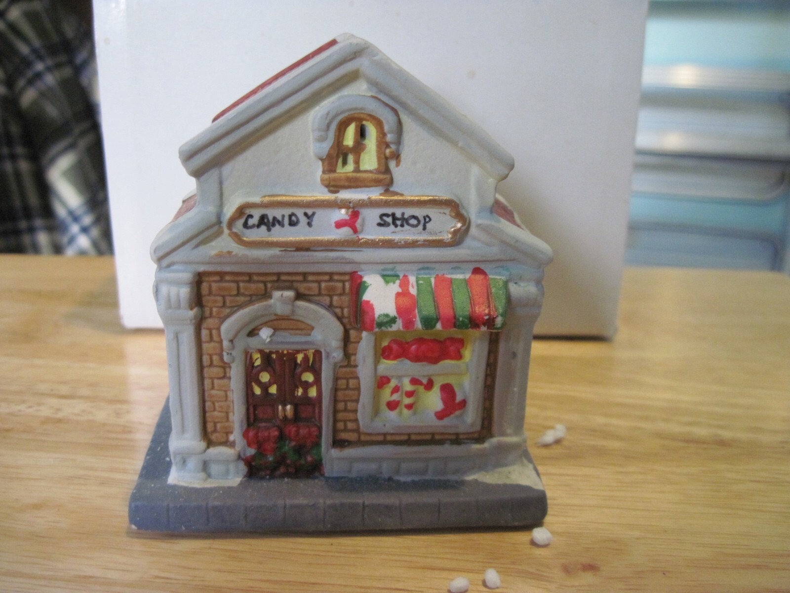 Cobblestone Corners Christmas Candy Shop Vintage | eBay