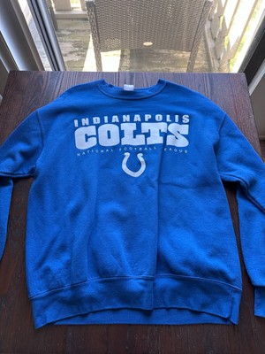 NFL Indianapolis Colts Football Blue Sweater Size S Team Apparel | eBay