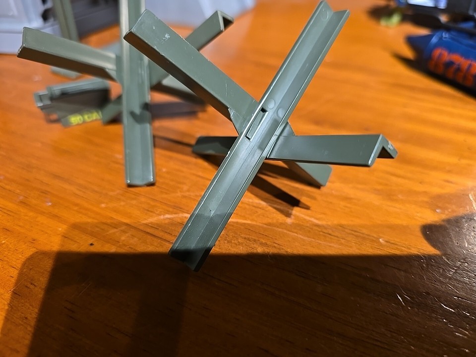 Gi Joe Machine Gun Defense 1984 Complete Vintage Hasbro 3.75 ARAH 80s ...