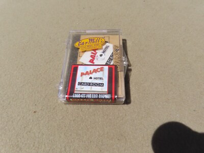 HO or N Scale Bar Mills Laser Cut Sign Kit PALACE HOTEL Model #0135 | eBay