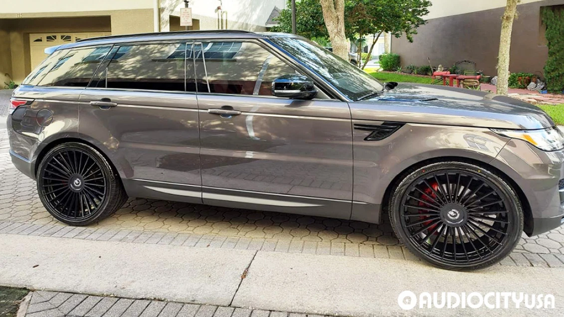 Range Rover Black Rims