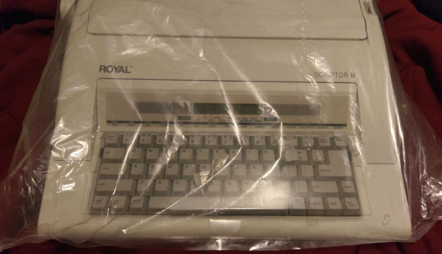 Royal Scriptor II 69147T Electronic Typewriter, For Parts of Repair ...