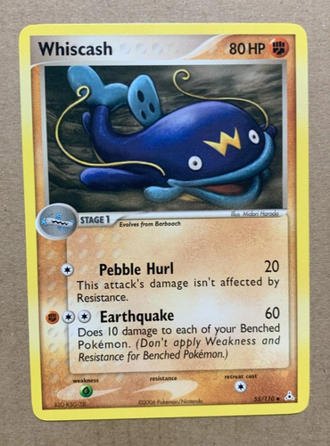 Whiscash 55/110 EX Holon Phantoms - Uncommon Pokemon Card - NM/Mint | eBay