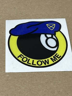 Blue Beret “Follow Me” Decal Civil Air Patrol | eBay