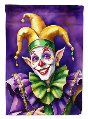 Jester Mardi Gras Flag Canvas House Size DAC5233CHF | eBay