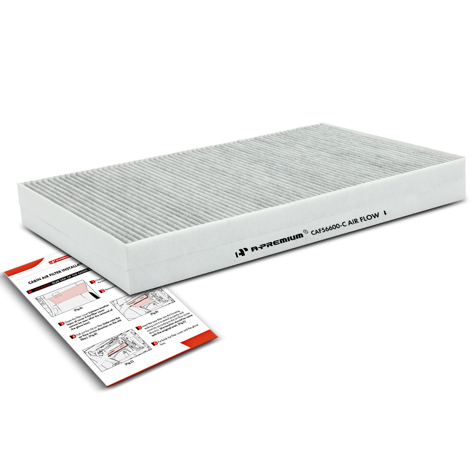 Activated Carbon Cabin Air Filter Front for Tesla Model X 2016 2017 ...