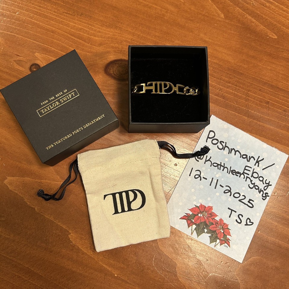 Taylor Swift: TTPD The Tortured Poets Department Bracelet L/XL | eBay