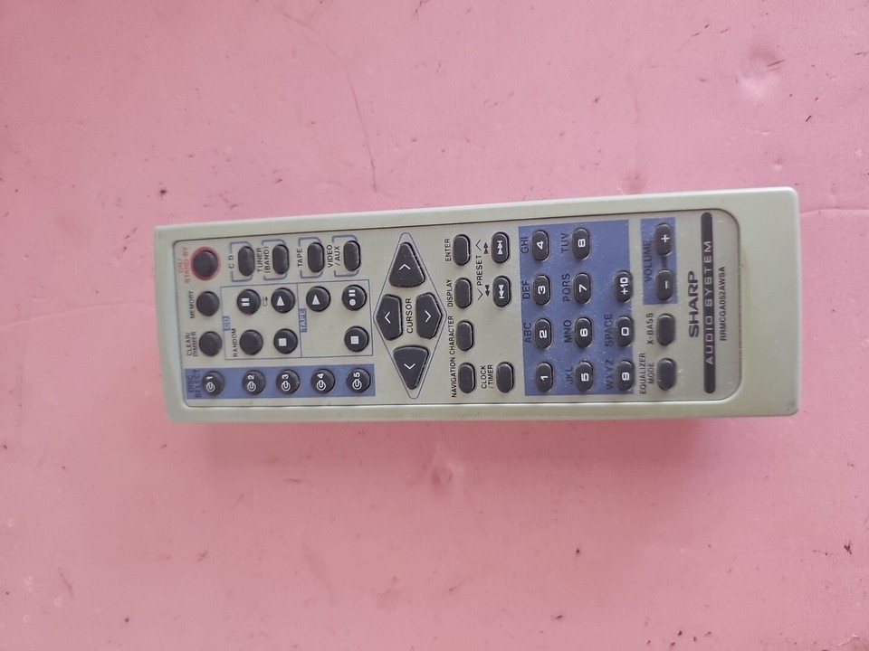 Sharp XL-MP130 Micro Component Stereo System | CD Player | 5 Disc CD ...