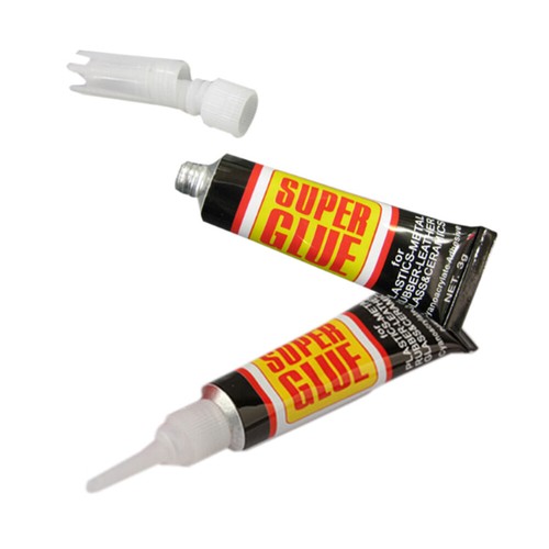 2x Super Glue Adhesive Instant Wood Rubber Metal Glass Cyanoacrylate ...