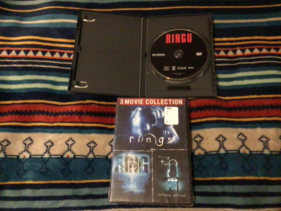 Ringu / The Ring / The Ring 2 / Rings: Complete 4 Film DVD Lot. Horror ...