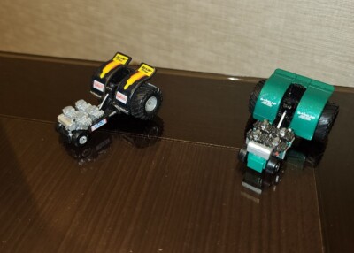 Galoob Micro Machines Tractor Pull Black And Green | eBay