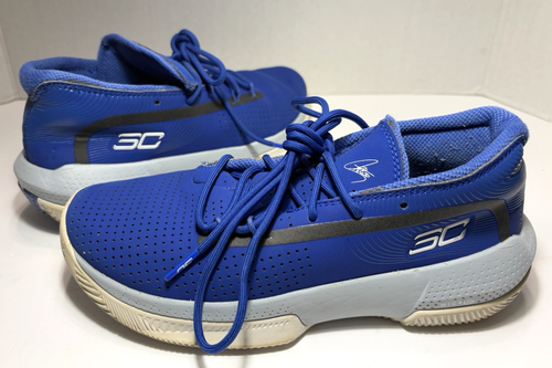 Under Armour Steph Curry Basketball Shoes/Sneakers 3Zero 30 Blue- Sz 6Y | eBay