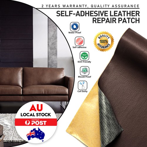 50x137cm Self Adhesive Leather Repair Patch Couch Sofa Car Seat Chair ...