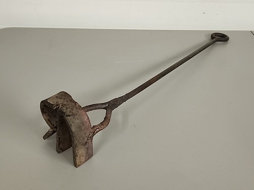 Old Vintage Cattle Heavy Wrought Iron RN Branding Iron Western Cowboy ...