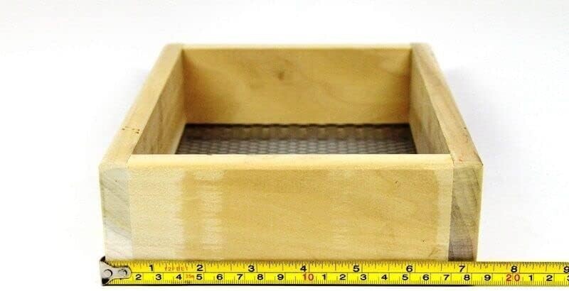 Standard Wood Dirt Sifter - Diamond Trapping Supplies Screen Sift | eBay