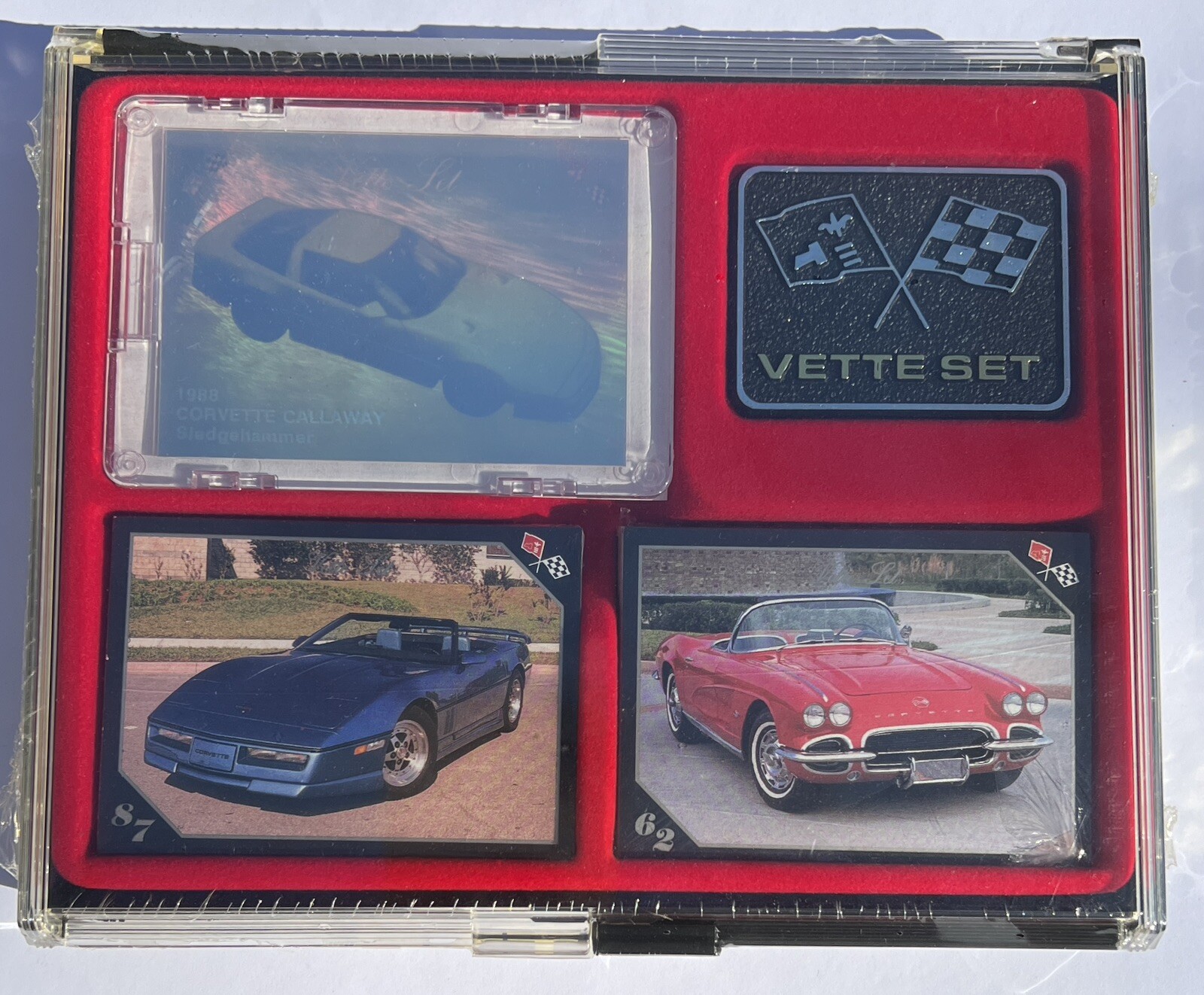 Sealed- Vette Set Chevrolet Corvette Collector Trading Cards 1991 ...