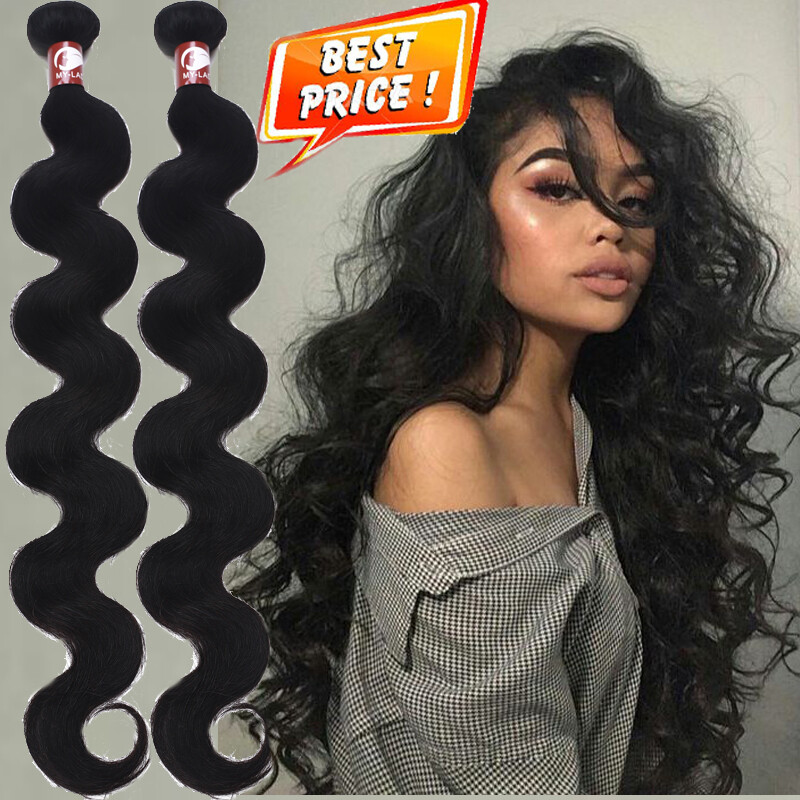Peruvian Hair Bundles Peruvian Hair Weave Straight Natural Black #1B