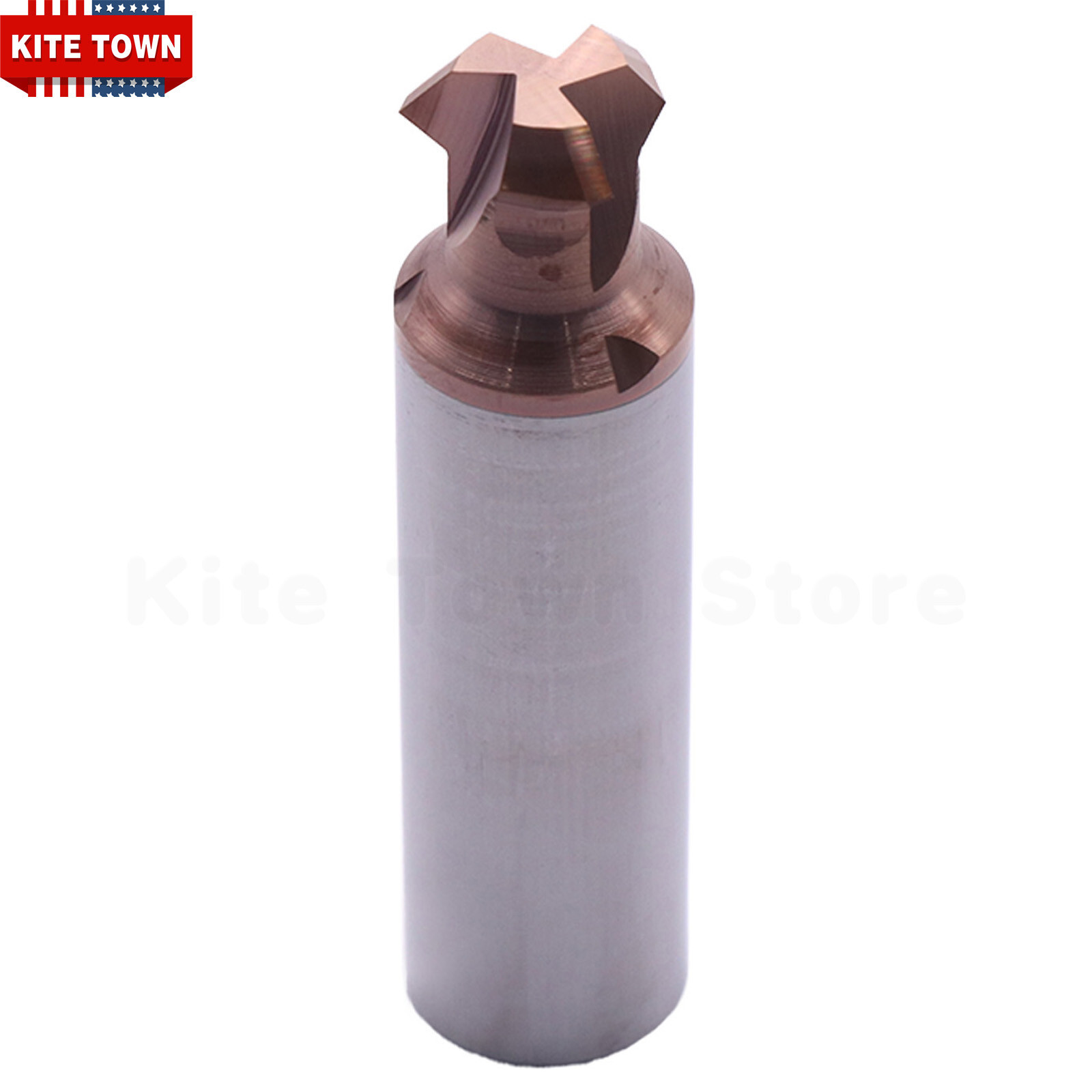 3 Flute Solid Carbide Picatinny Rail Form Tool, End Mill Cutter - TiSiN ...