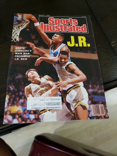 1987 Sports Illustrated JR REID UNC Tar Heels beat WAKE FOREST ! North ...