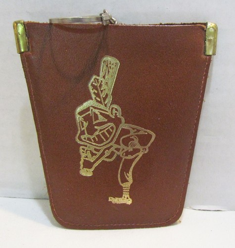 CLEVELAND INDIANS 1974 THANKS A MILLION CHIEF WAHOO KEY HOLDER KEY RING ...