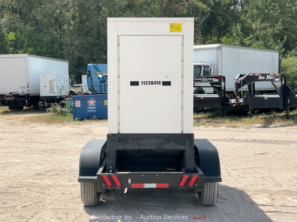 2021 JCB G70RST4F T/A Towable 56kW Generator GenSet Tier 4F Diesel ...