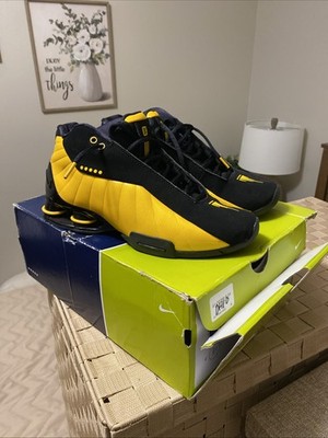 🔥Nike Shox BB4 Black University Gold Yellow (2019). Men’s Size 8.5 ...