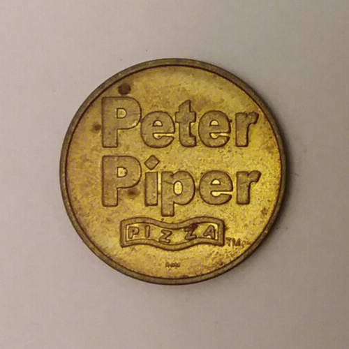 Peter Piper Pizza Arcade Game Token 22mm | eBay