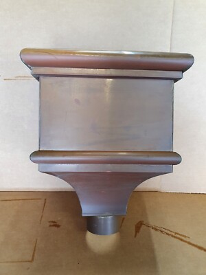 Gutter- Leader Head- Scupper- Water break Copper "Rimel" | eBay