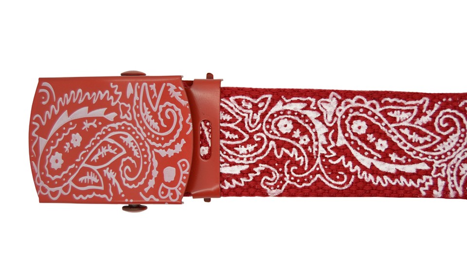 Fashion Bandanas Canvas Military Web Belt & Buckles 60 inches 5 Color ...