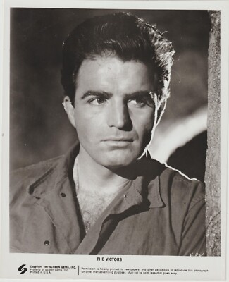VINCENT EDWARDS - The VICTORS 1967 Screen Gems - 8 1/2 x 11 | eBay