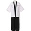 Japanese Traditional Samurai Men's Kimono Warrior Robe Outfit Costume 3 ...