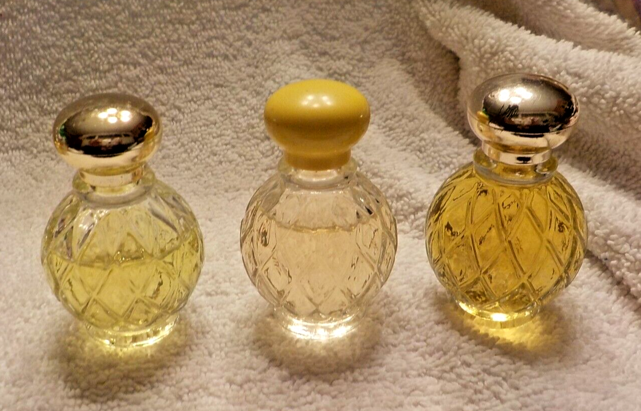 VTG Lot of 3 AVON colognes 0.5 fl oz bottles - Honeysuckle, Moonwind ...