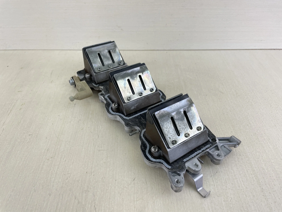 2004 Yamaha 60HP 2 Stroke Outboard Reed Valve Set With Plate 6H2-13610 ...