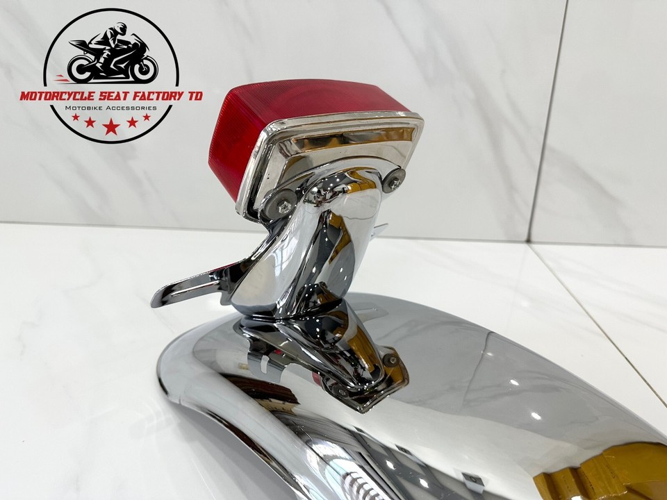 Honda CB750 Rear Fender & Tail Light 69-70 Chrome Mudguard K0 K1 Early ...