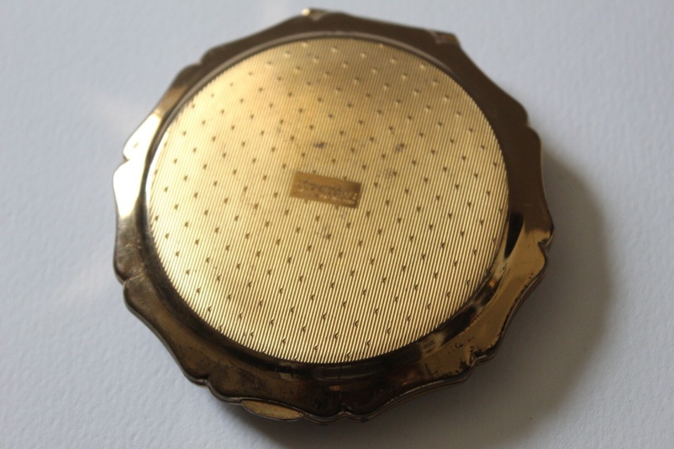 Antique Stratton of England mother of pearl compact from prominent ...