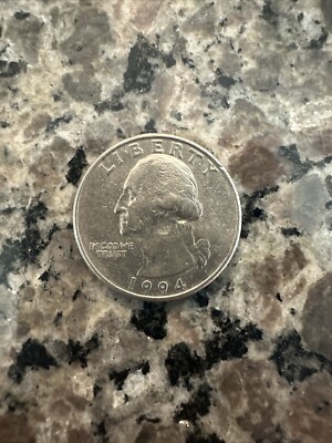 1994 D Quarter Error with Strike Through | eBay