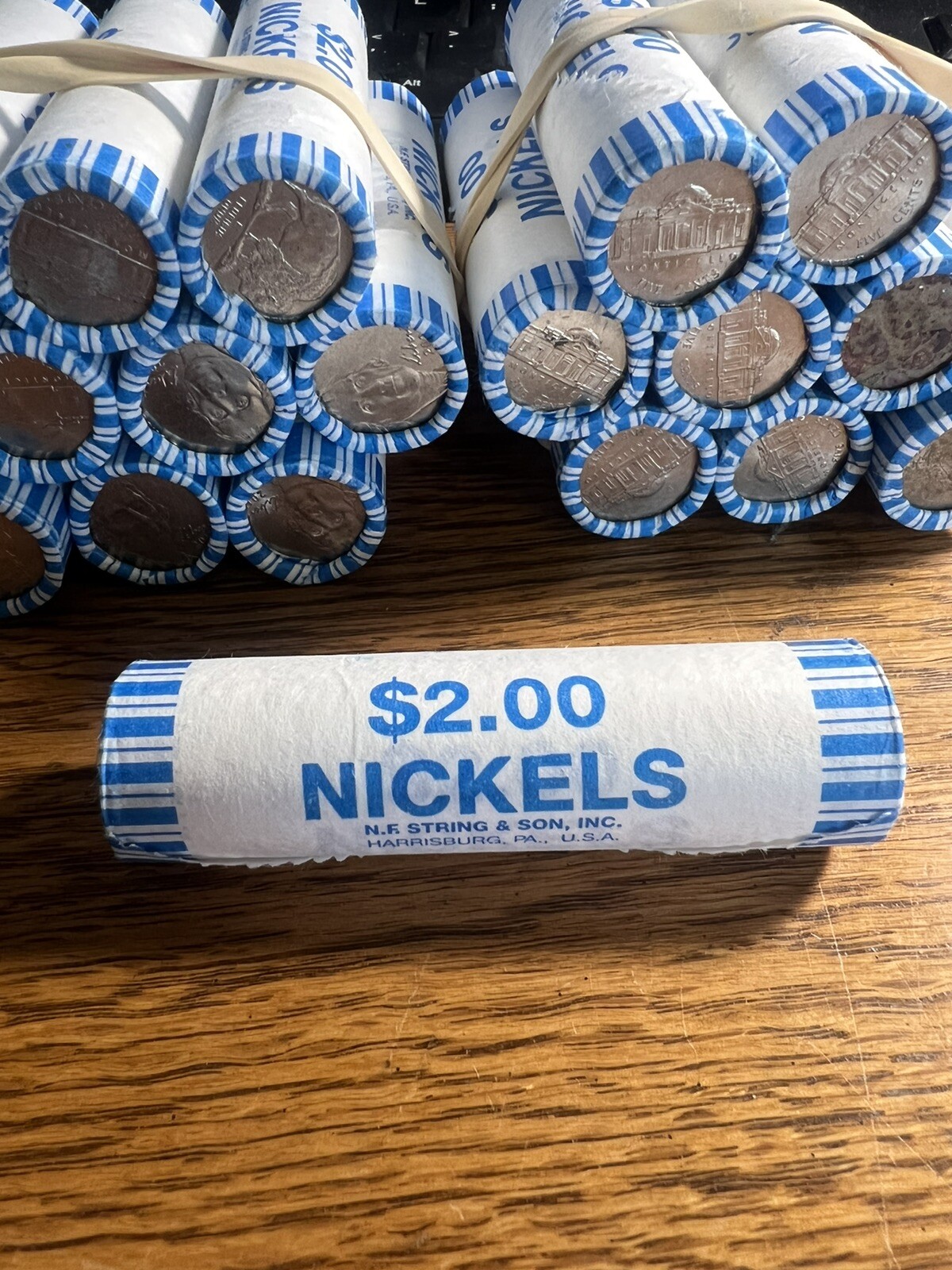 Circulated Jefferson Nickel Roll 5¢ - Roll of 40 Nickels Circulated ...