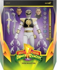 Power Rangers Super7 White Ranger