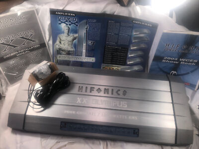 HIFONICS XX-OLYMPUS VINTAGE OLD SCHOOL Amplifier From 2004 List Retail ...