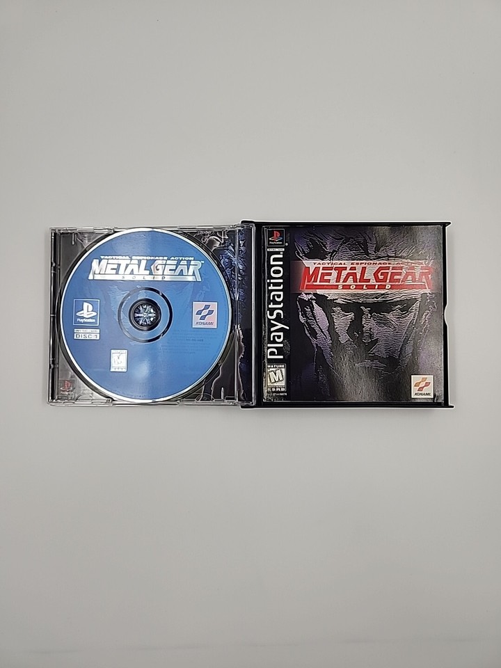 Metal Gear Solid PS1 PlayStation 1 Complete CIB 83717170310| eBay