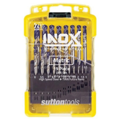 Sutton Inox Drill Bit Set 19pce Metric | eBay Australia