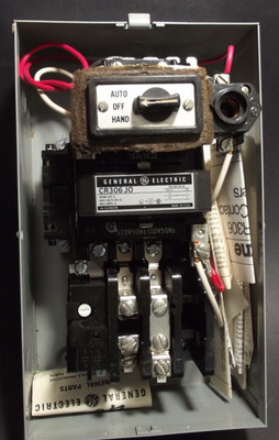 General Electric 300-line CR306B103 / CR306JO Magnetic Contactors ...