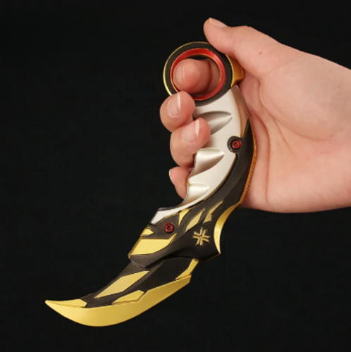 Valorant-Inspired Karambit Knife Collection - Premium Gaming Knives Set ...