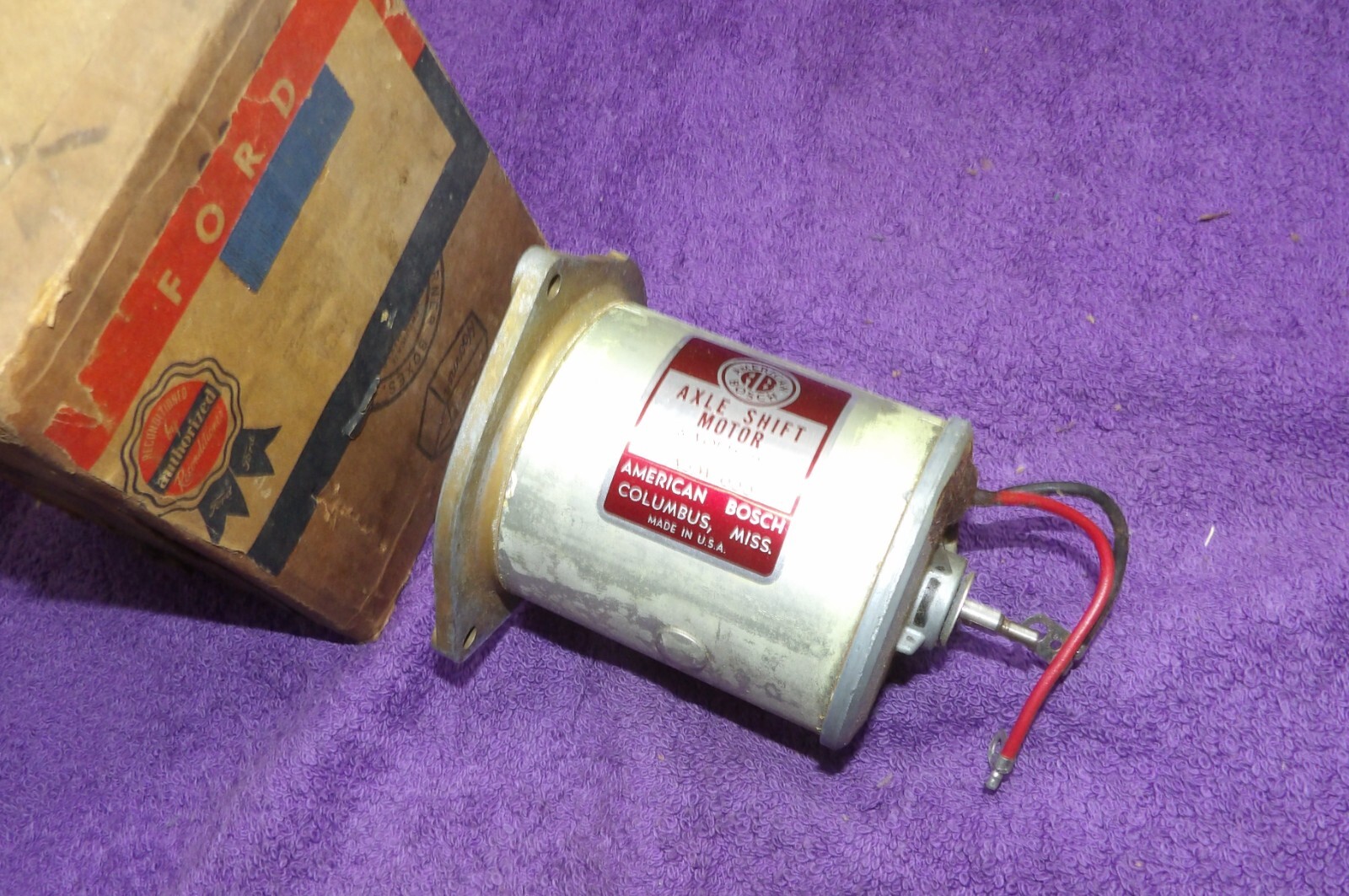 1952-1955 Ford 500/900 Truck NOS 6V EATON 2-SPEED REAR AXLE EELCTRIC ...
