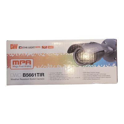 Digital Watchdog DWC-B5661TIR Analog Long Range Bullet Camera 1.3 ...