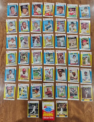 1982 Topps Kmart 20th Anniversary AL & NL MVP's Baseball 44 Card Set In ...