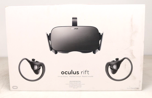 Oculus Rift CV1 VR Headset + 2x Controllers + 2x Base Stations | eBay