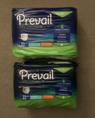 Prevail Daily Briefs Underwear Pull Up (2 packs of 22 Pairs) Youth ...